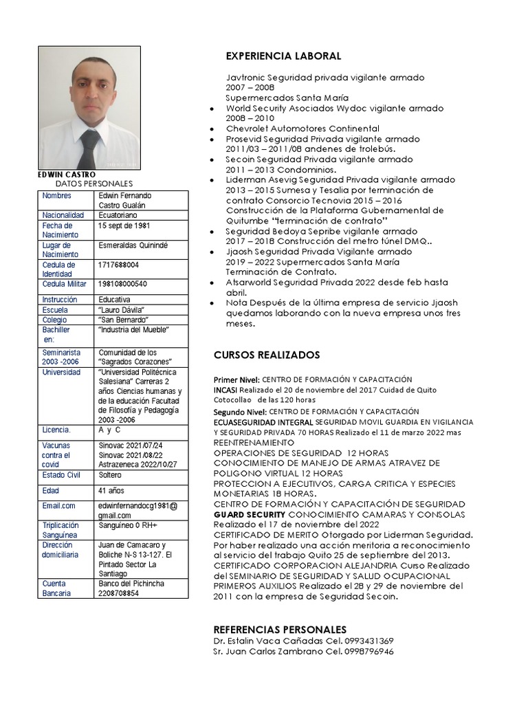 Curriculum Edwin PDF | PDF