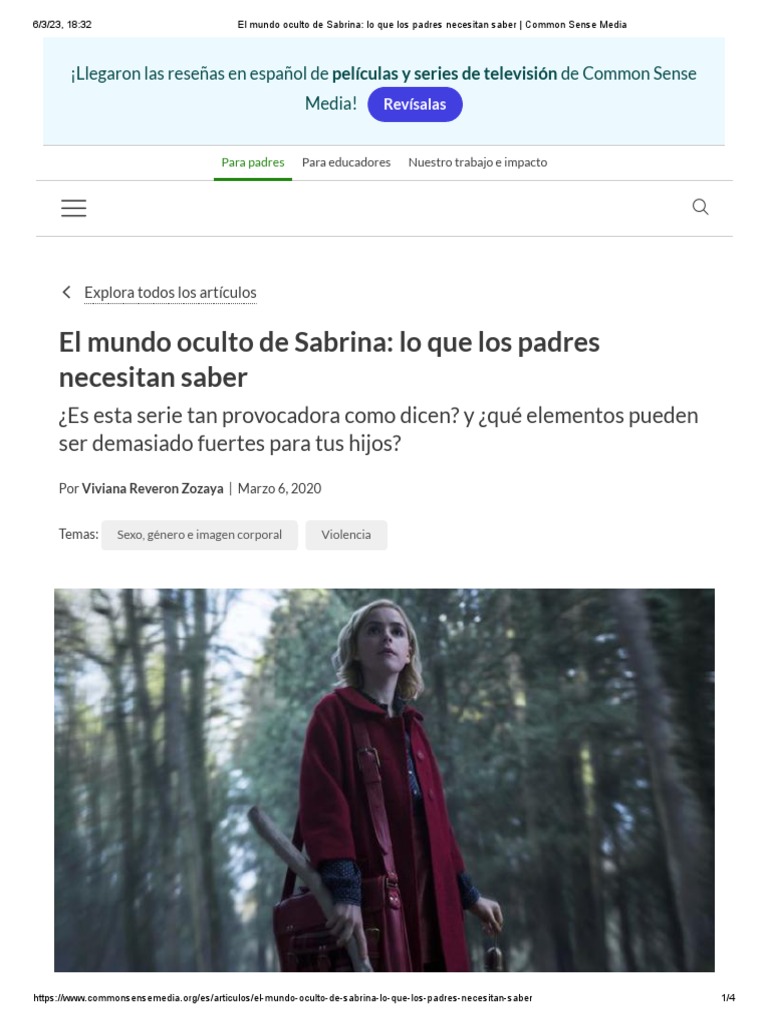 El Mundo Oculto de Sabrina | PDF | Brujería