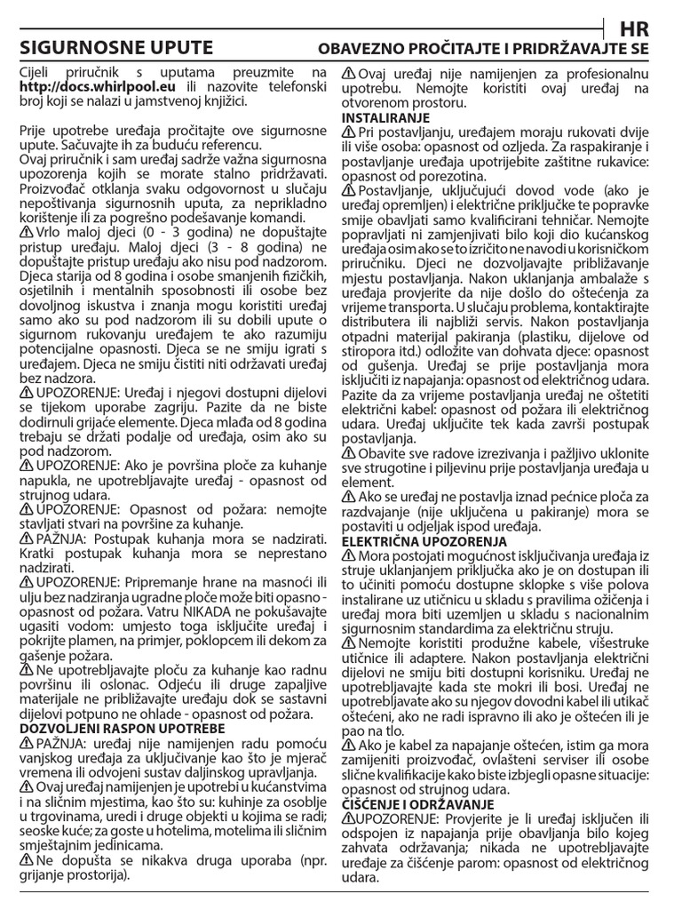 Uputstva Za Uporabu PDF | PDF