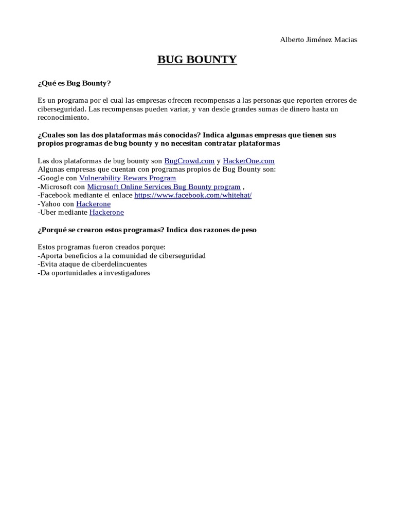 Bug Bounty PDF | PDF
