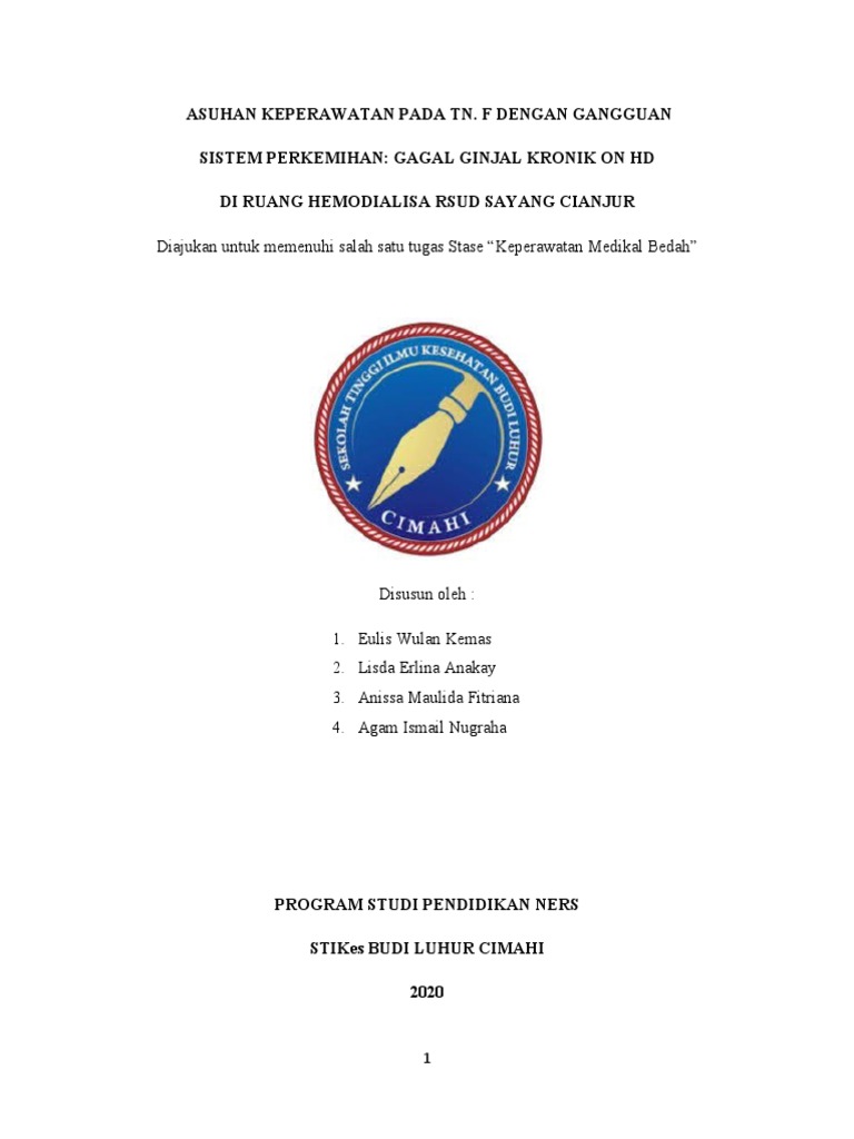 Askep Gagal Ginjal Kronik | PDF