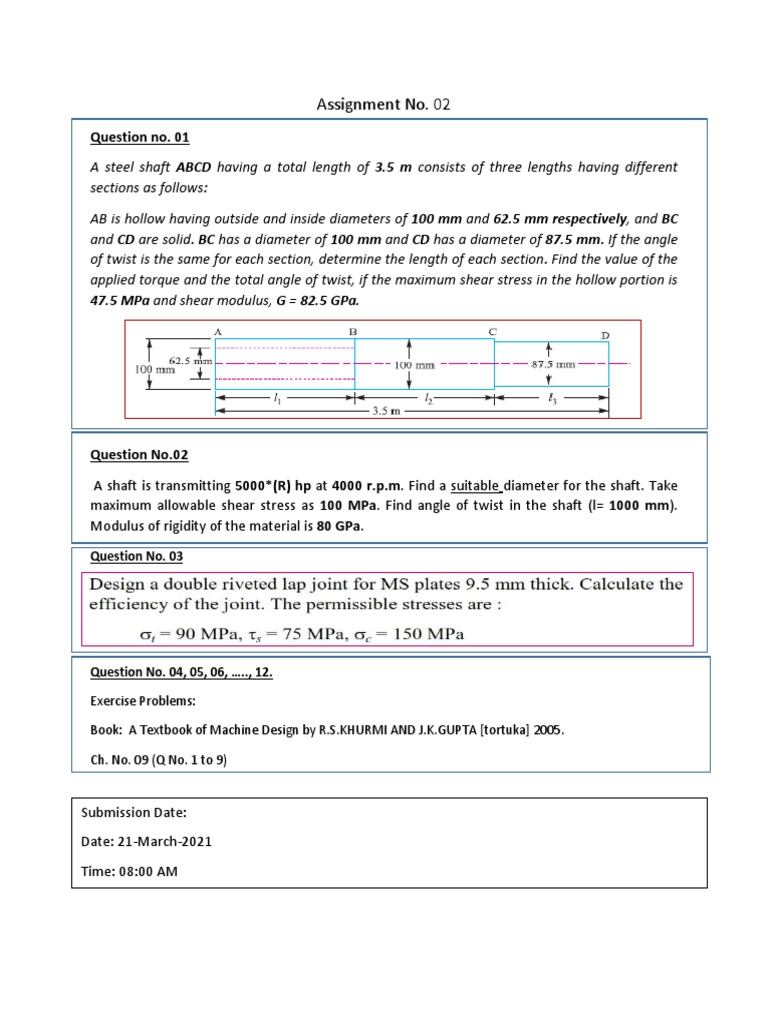 Assignment No. 02 | PDF
