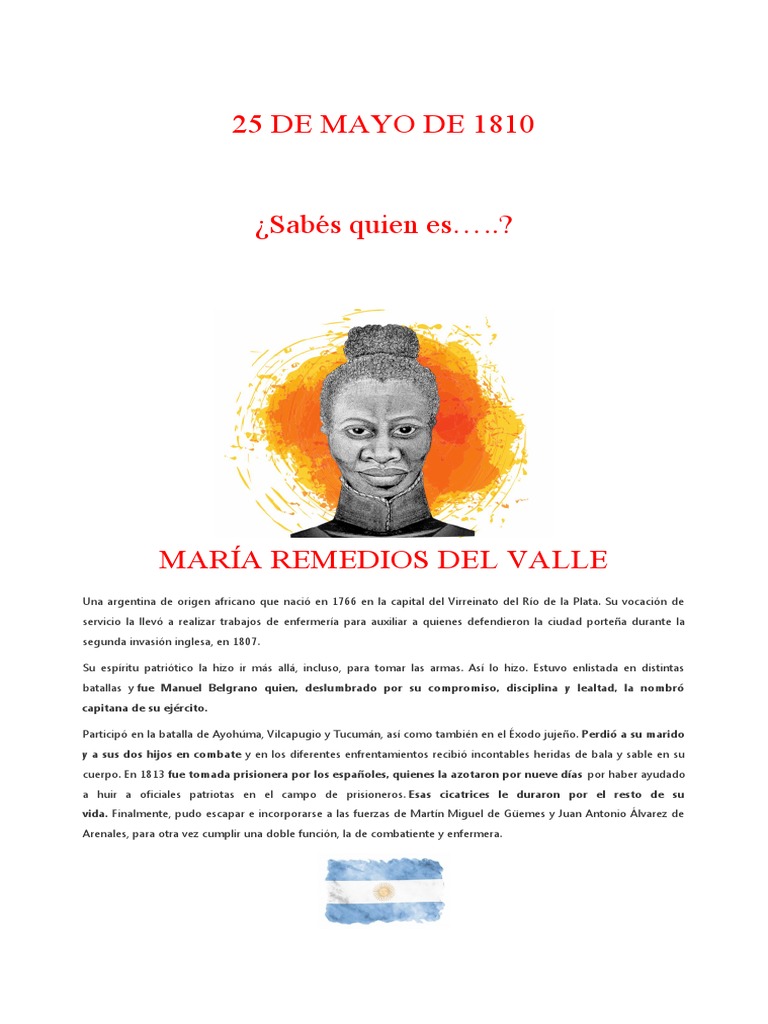 Maria Remedios Del Valle | PDF | Historia