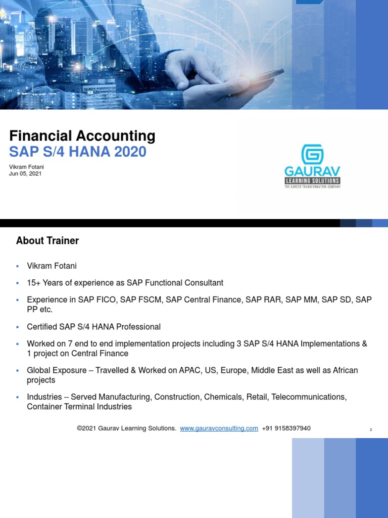 Unit 1 - SAP S4 HANA FICO Basics PDF | PDF | Accounts Payable | Computing Unit 1 - SAP S4 HANA FICO Basics PDF | PDF | Accounts Payable | Computing