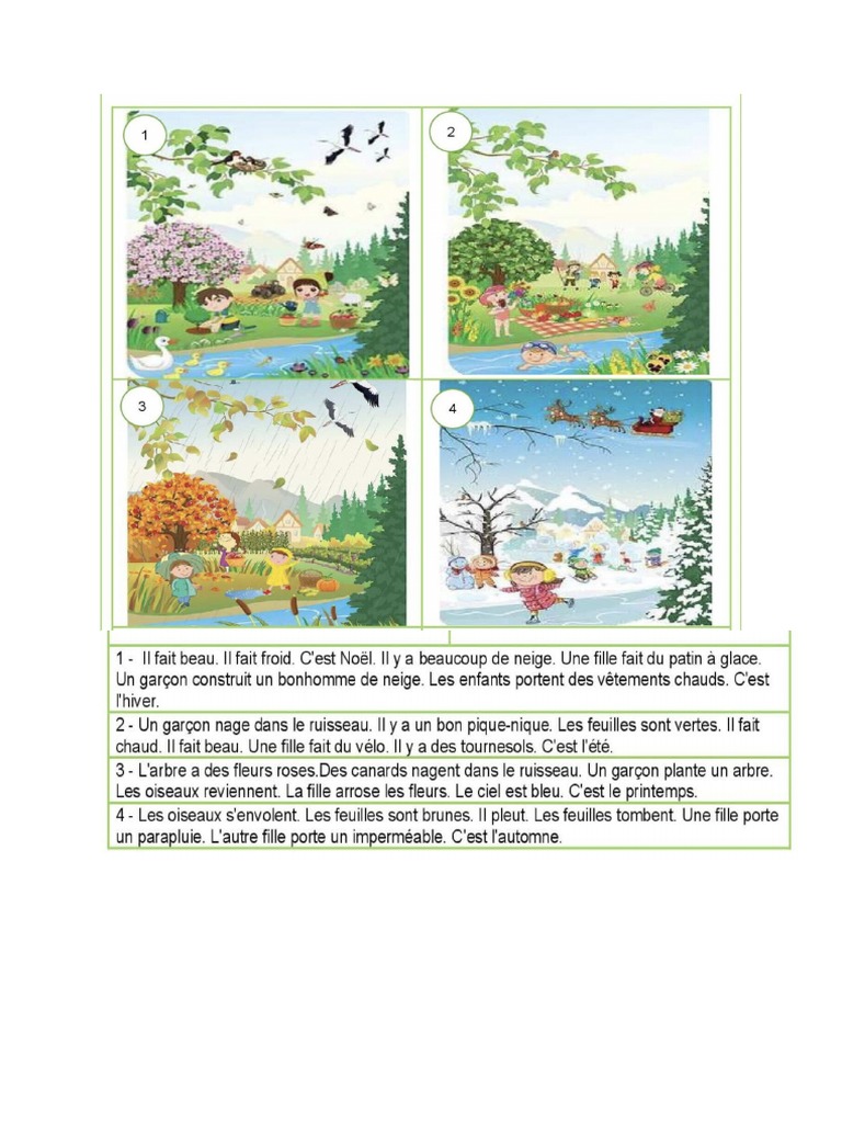 Les Saisons | PDF