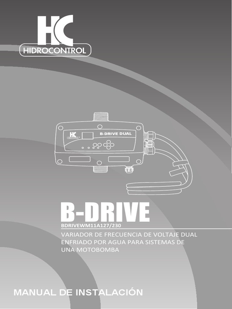Mi Manual de Instalacion B Drive Dual | PDF | Ingenieria Eléctrica | voltaje