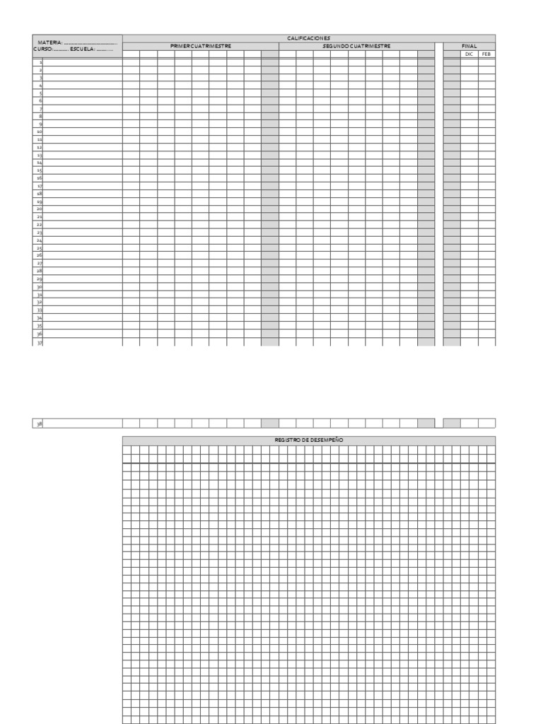 Planillas 2023 | PDF