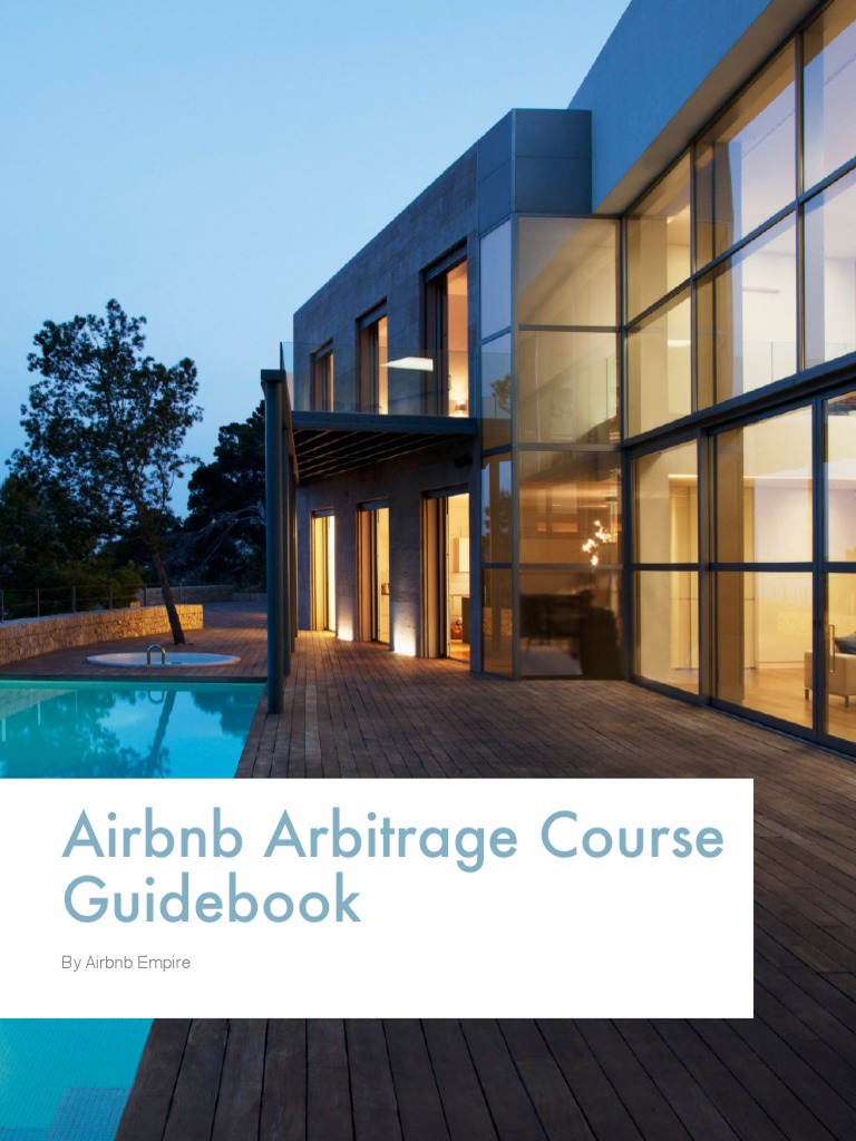 Airbnb Arbitrage Course Guide | PDF | Legal Liability | Business