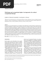 Participatory Occupational Justice Framework | PDF | Occupational ...