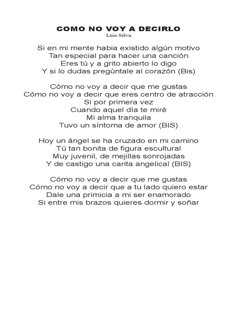 CANCIONES JEREMIAS | PDF | Amor