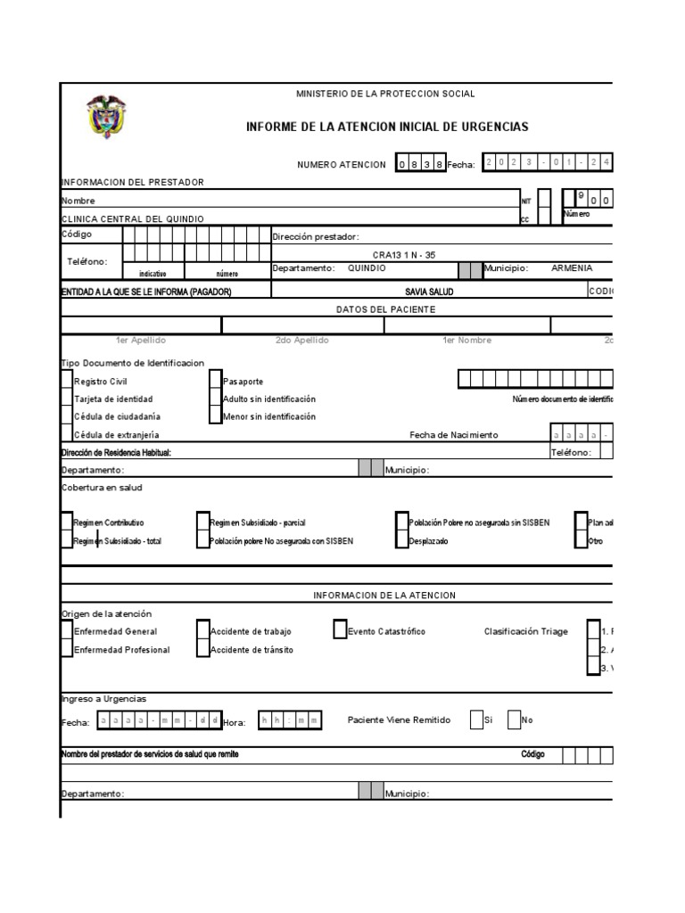 Anexo 2 Plantilla | PDF | Cuidado de la salud