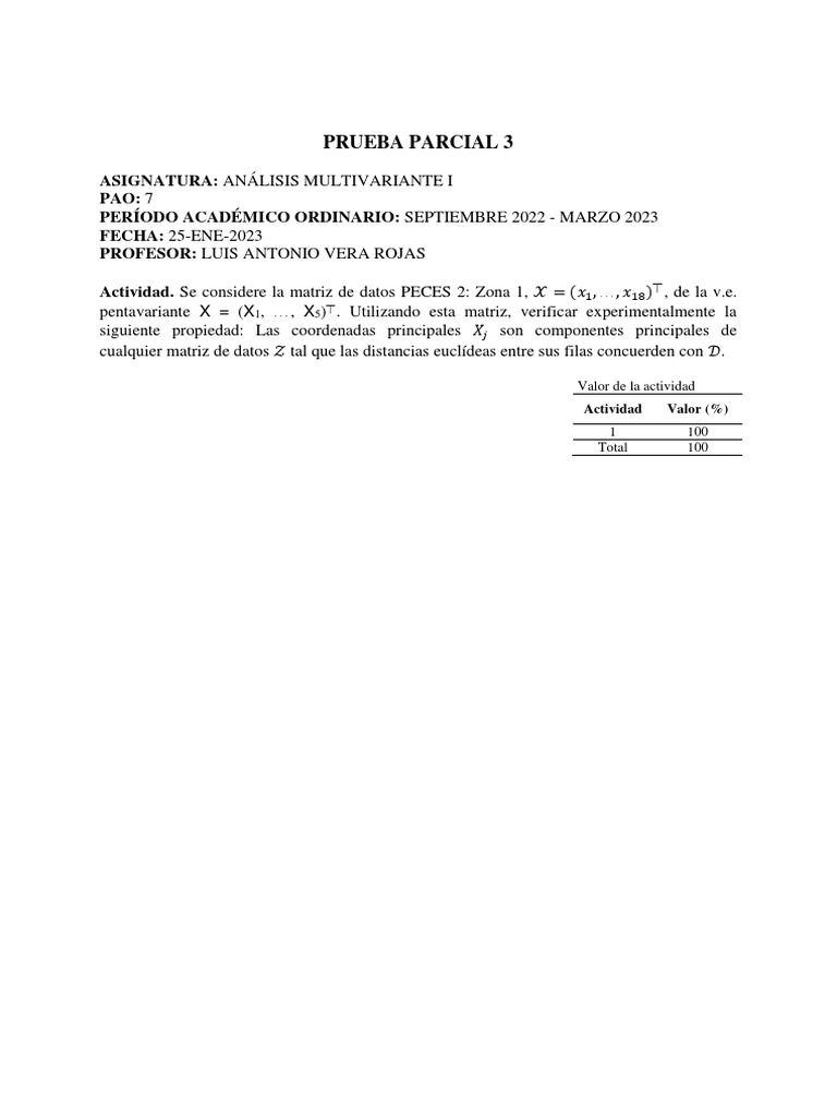 Prueba Parcial 3 - AMI PDF | PDF