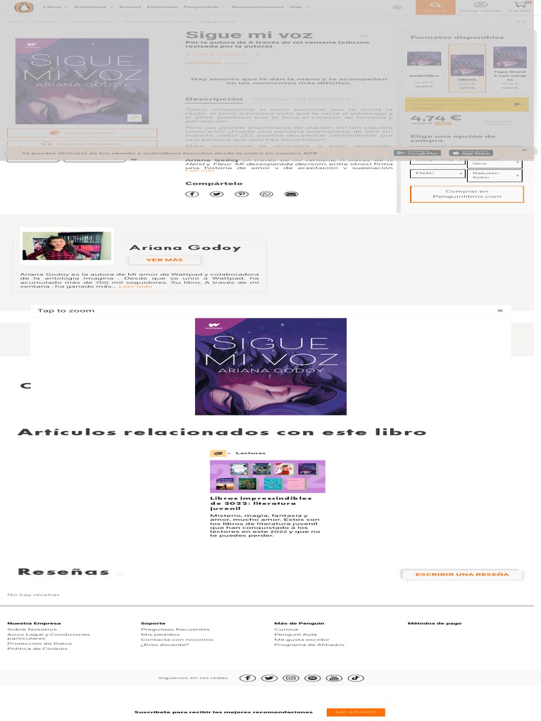 Sigue Mi Voz Penguin Libros PDF | PDF | Amor