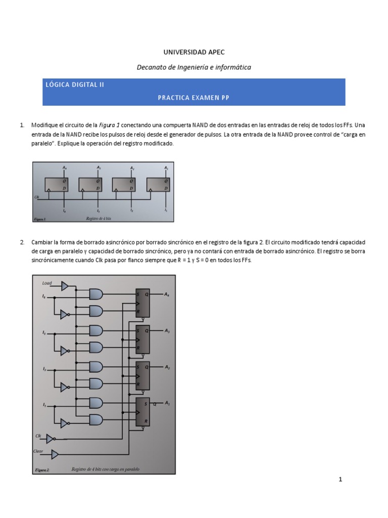 Practica PP | PDF | Puerta lógica | Ingeniería Electrónica