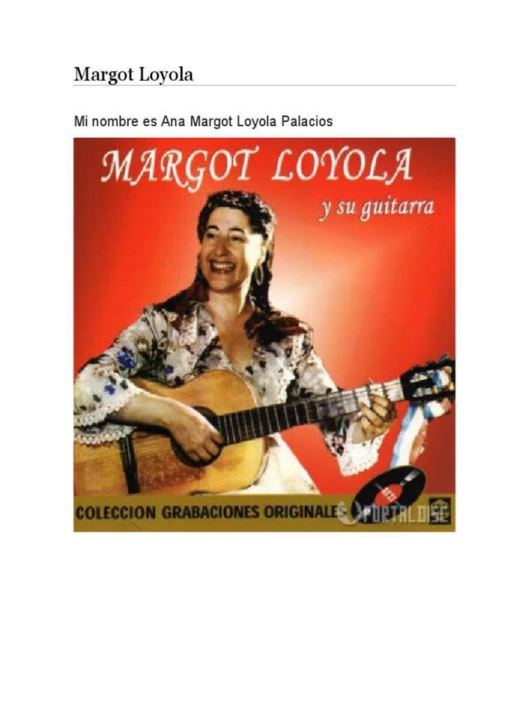 Margot Loyola | PDF