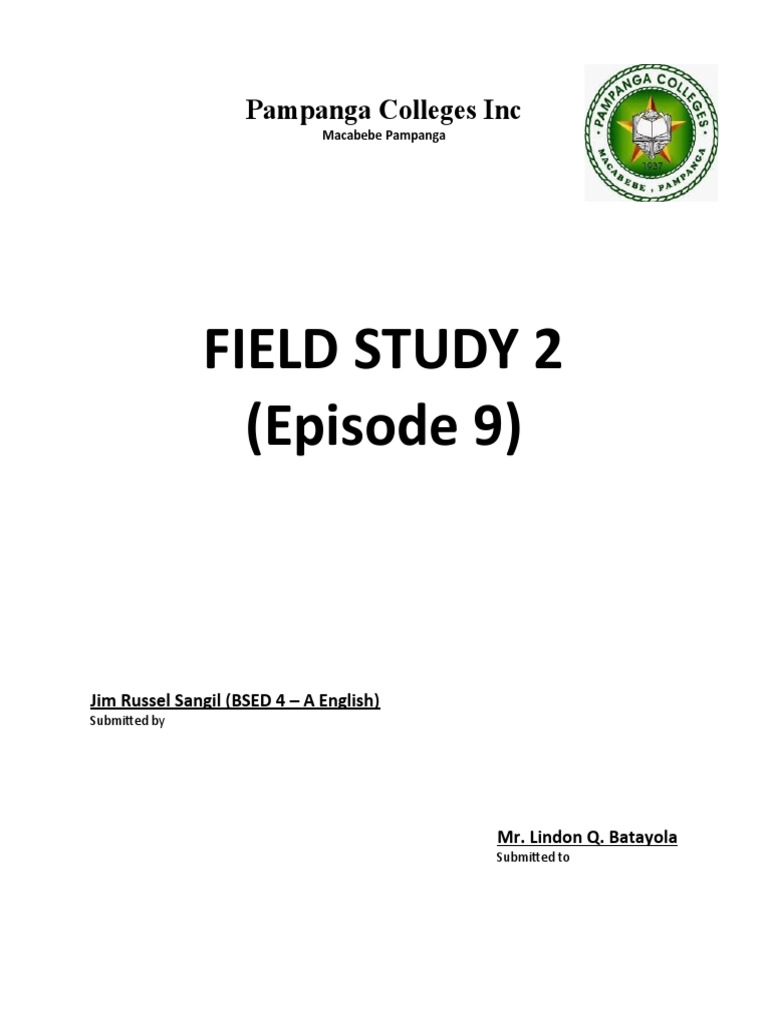 Observation-Sheet-9 JIM | PDF | Learning | Thought