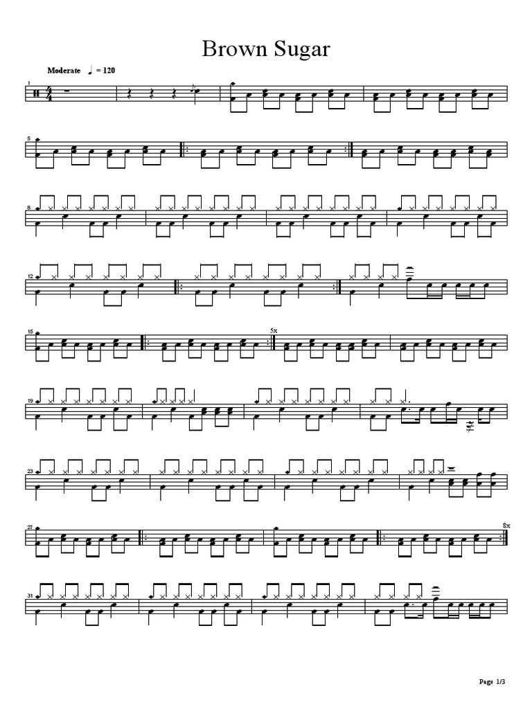Rolling Stones - Brown Sugar | PDF