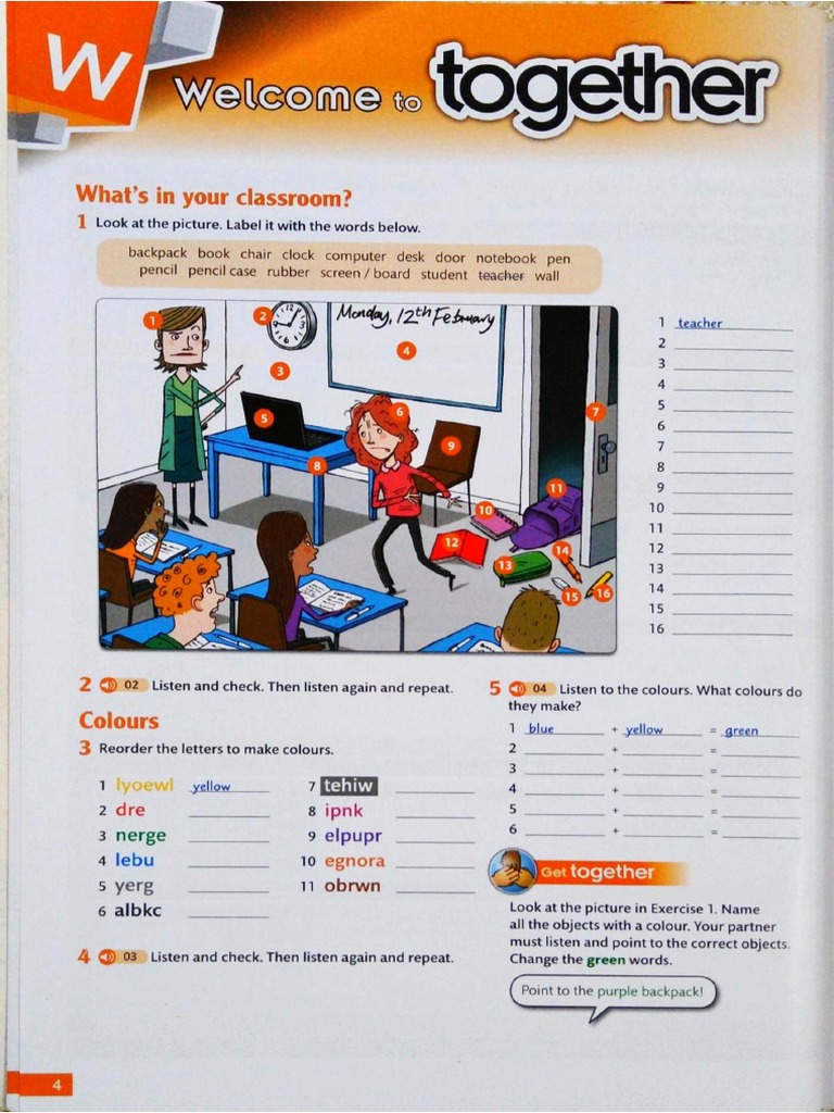 Together - Starter - 1er Año Etapa de Diagnostico | PDF