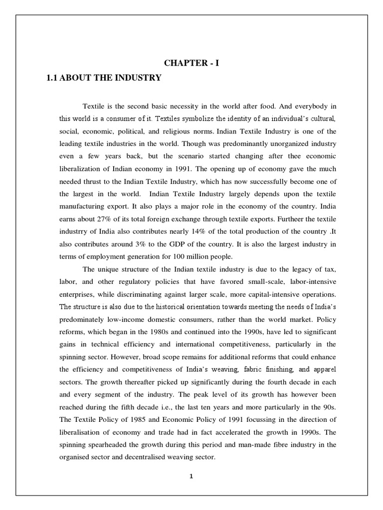 Arvind Final Report | PDF | Economies | Business