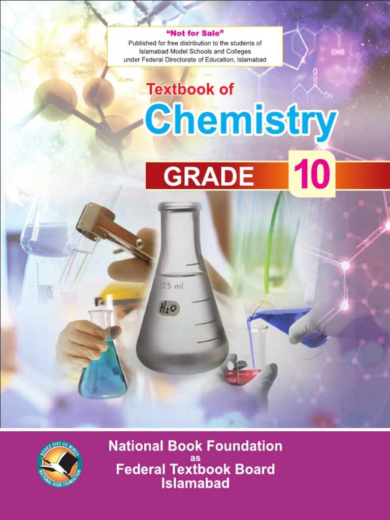FBISE 10th Chemistry PDF TextBook New Edition PDF | PDF