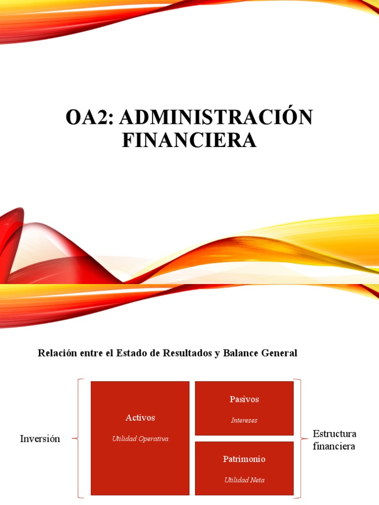 Oa2. Admon Financiera | PDF | Capital de trabajo | Inventario