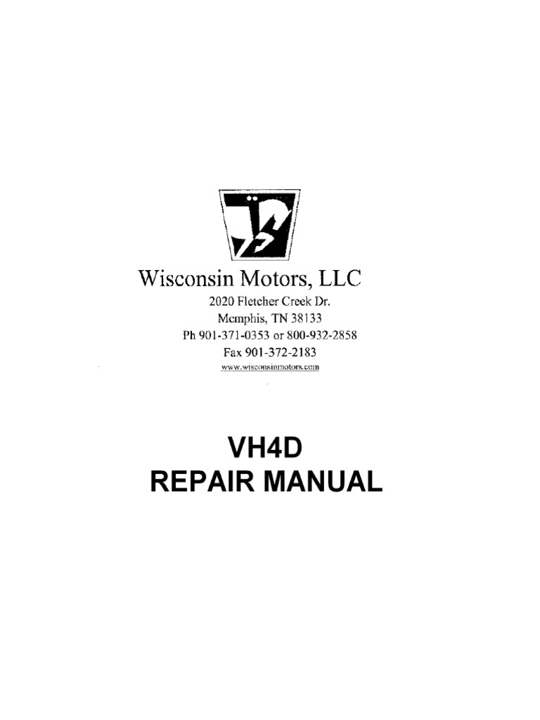 VH4D Repair | PDF | Internal Combustion Engine | Ignition System