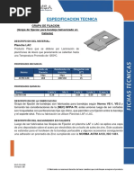 FICHA TECNICA Riel Unistrut | PDF | Tecnología