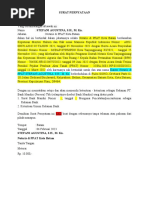 Contoh Covernote | PDF