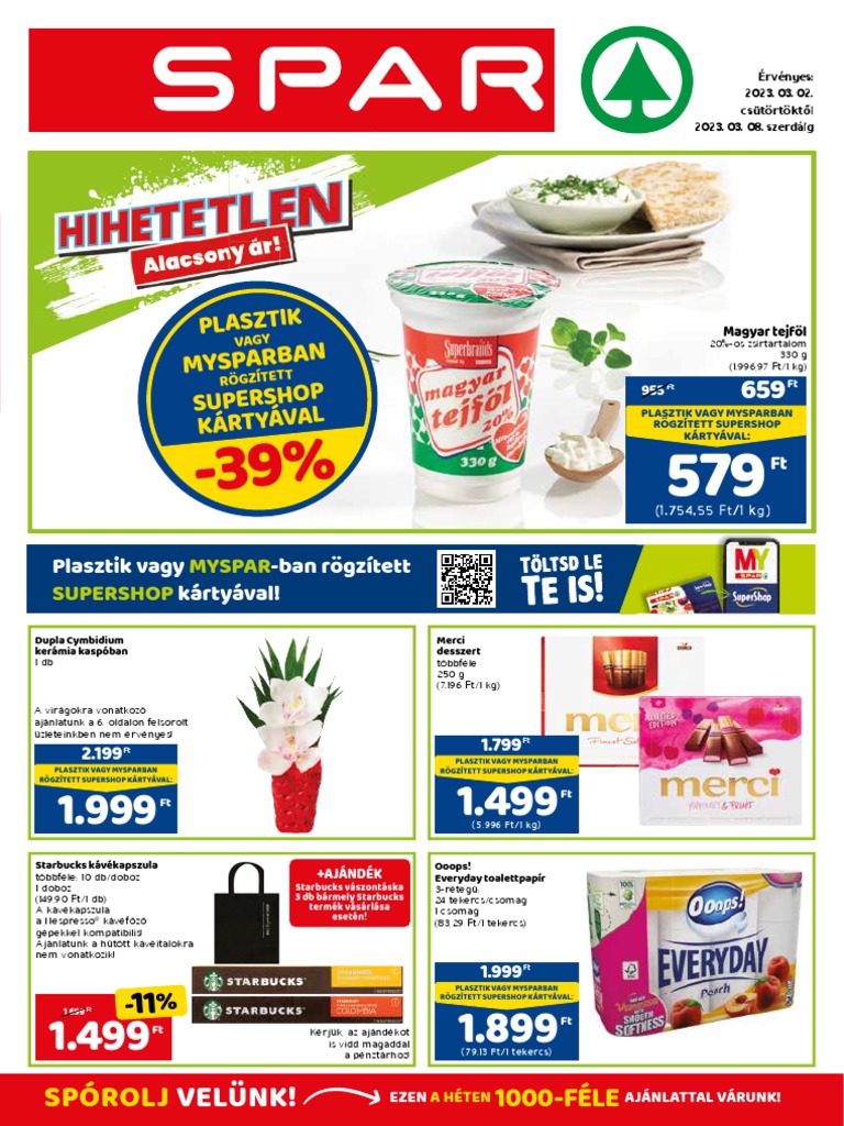 1 SPAR - Szrlap | PDF