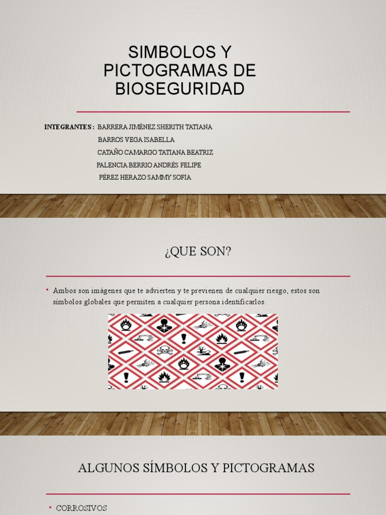 Símbolos y Pictogramas de Bioseguridad | PDF | Ciencias sociales ...