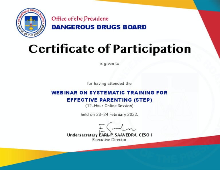 STEP E-Cert PDF | PDF