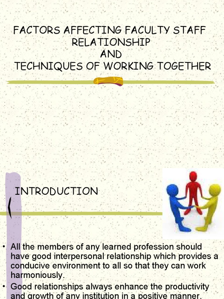 Factors Affecting Faculty Staff RS | PDF | Leadership | Communication