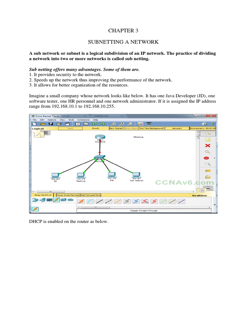 Chapter 3 | PDF | Ip Address | Computer Network