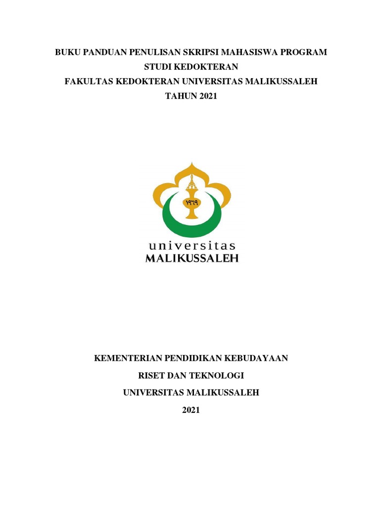 Panduan Skripsi Fisip Unimal 2021 | PDF