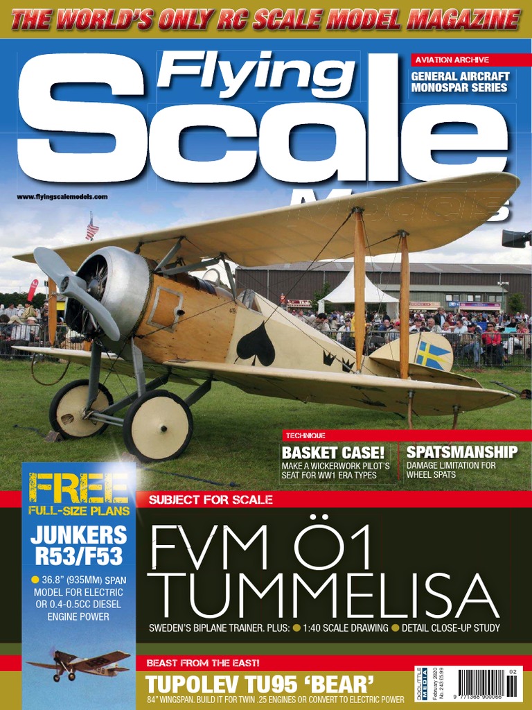 Flying Scale Models 2020-02 | PDF | Adhesive | Paint