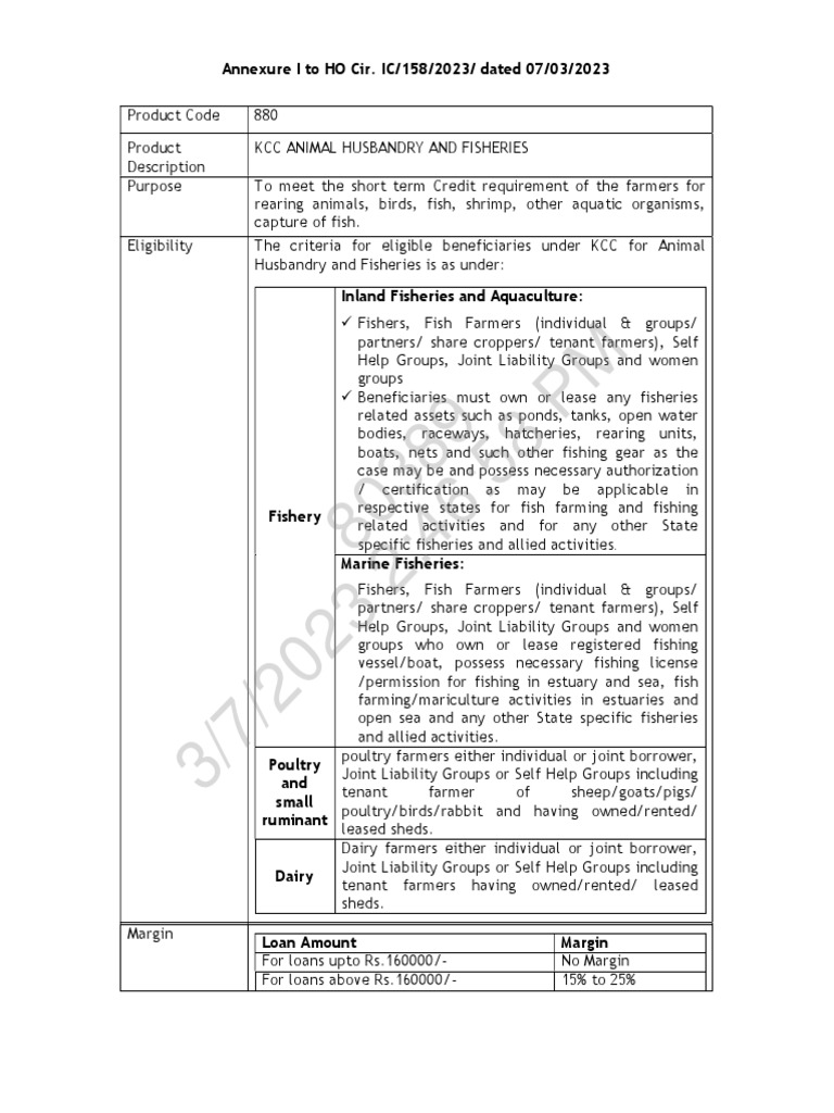 158 2023 Guidelines KCC AHDF PDF | PDF | Loans | Lease