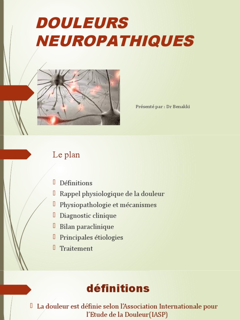 Douleurs Neuropathiques | PDF | Douleur | Somesthésie