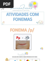 Figuras Dos Fonemas - Completo Inicio Meio e Final Da Palavra | PDF