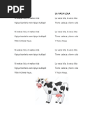 Sandunga Letra en Espanol | PDF