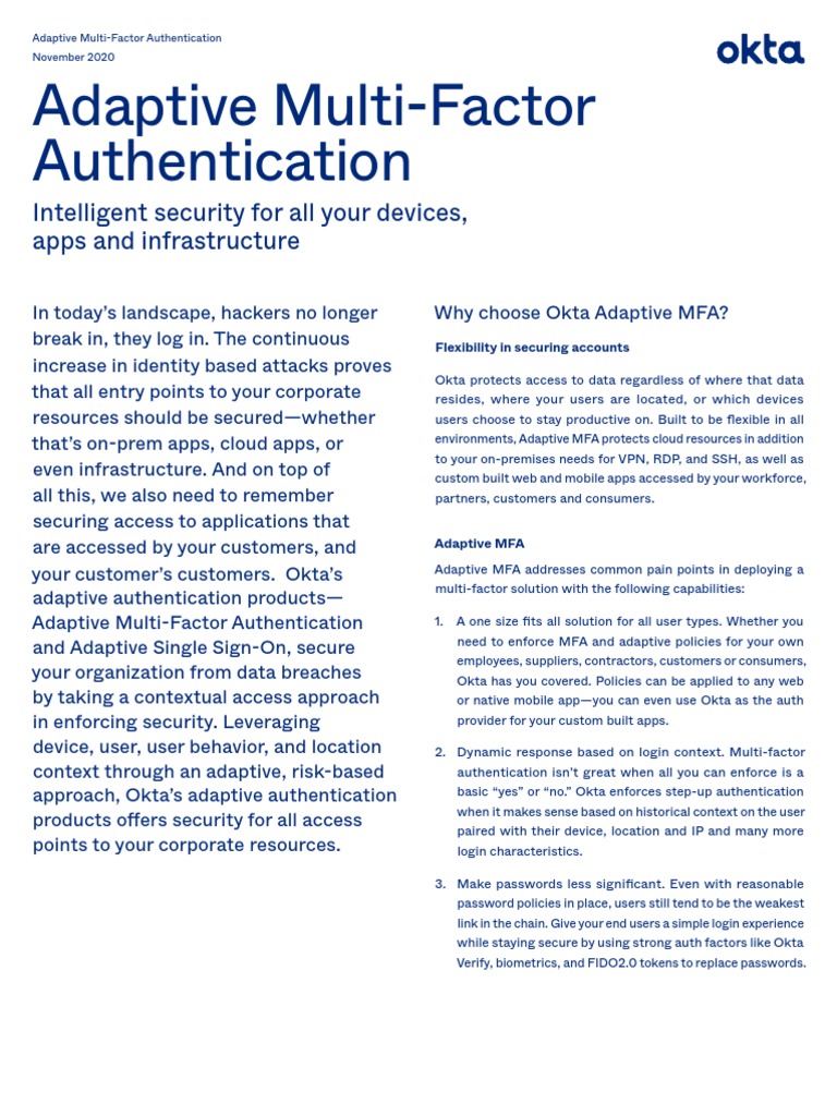 DTS Adaptive-MFA | Download Free PDF | Authentication | Mobile App