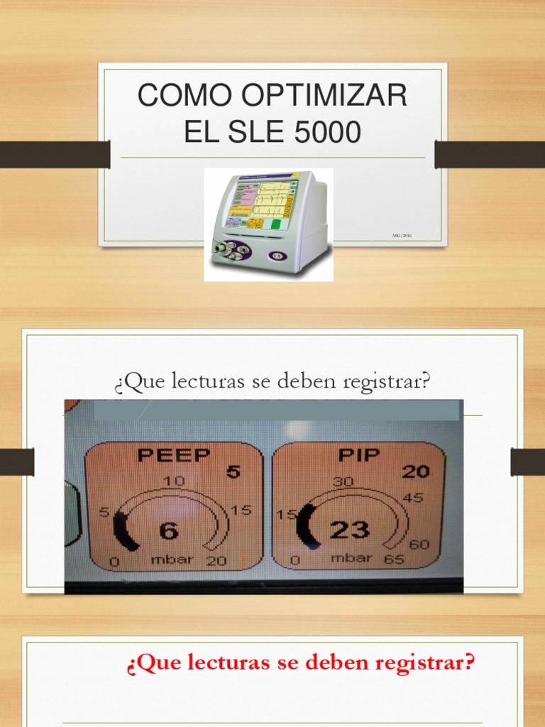 Sle 5000 | PDF | Sistema respiratorio | Respiración