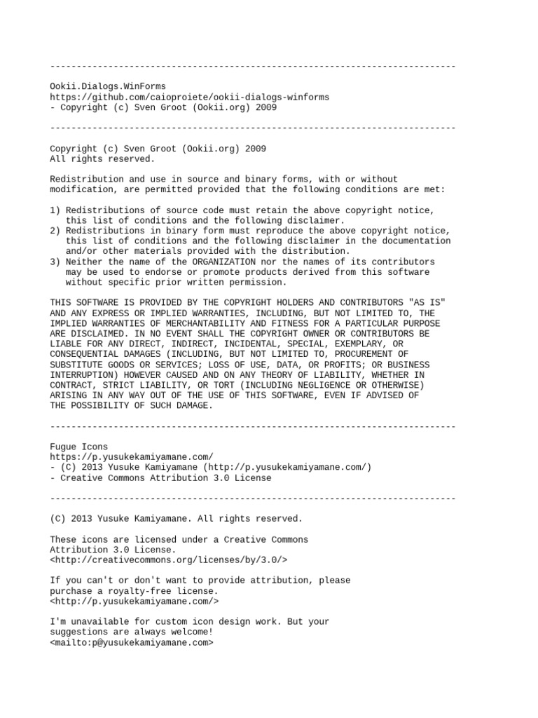 License 3rd Party | PDF | License | Source Code