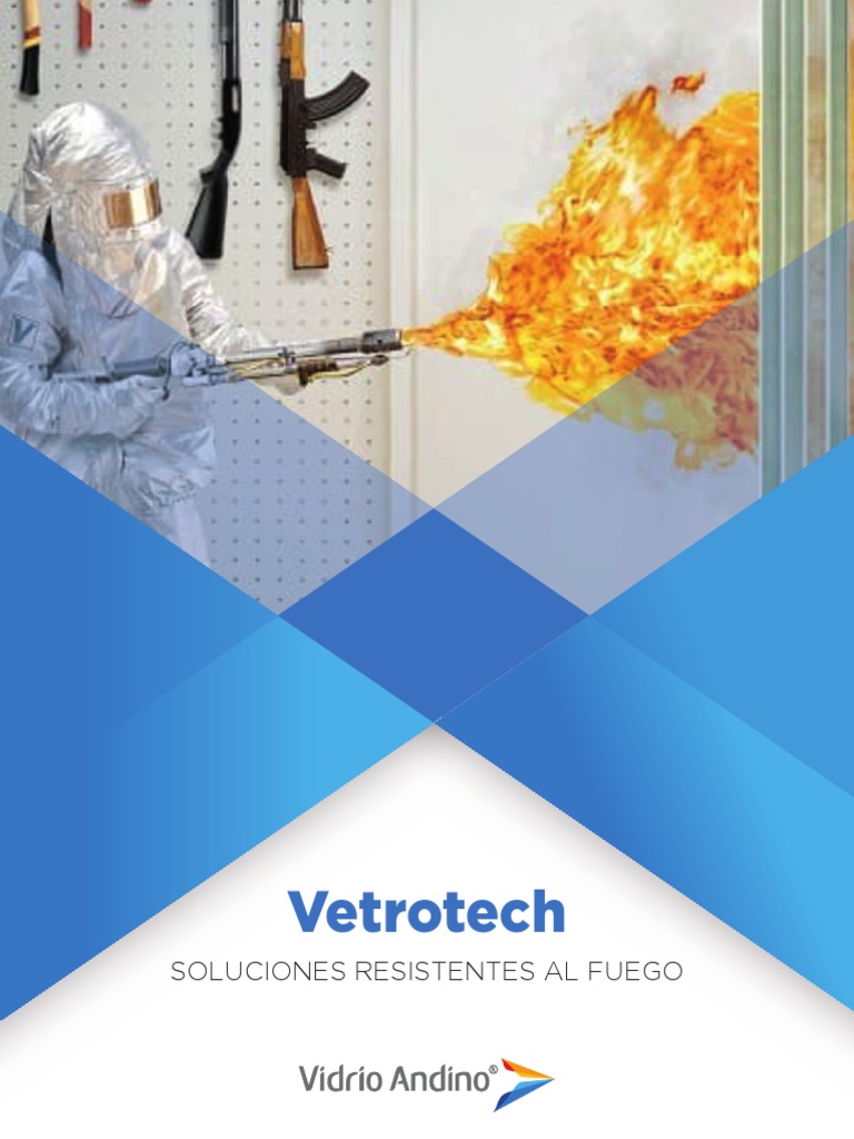 Vidrio Resistente al Fuego Vetrotech | PDF | Lentes | Incendios