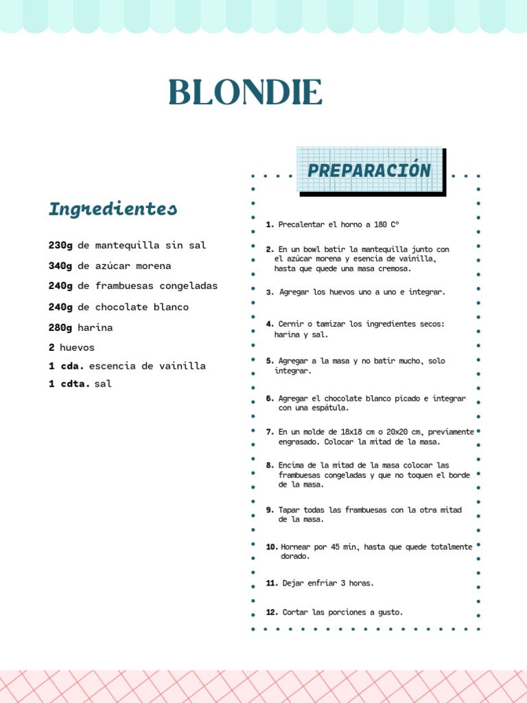 BIANCAFLOR Brownies Premium Recetario | PDF | Chocolate | Tarta de queso