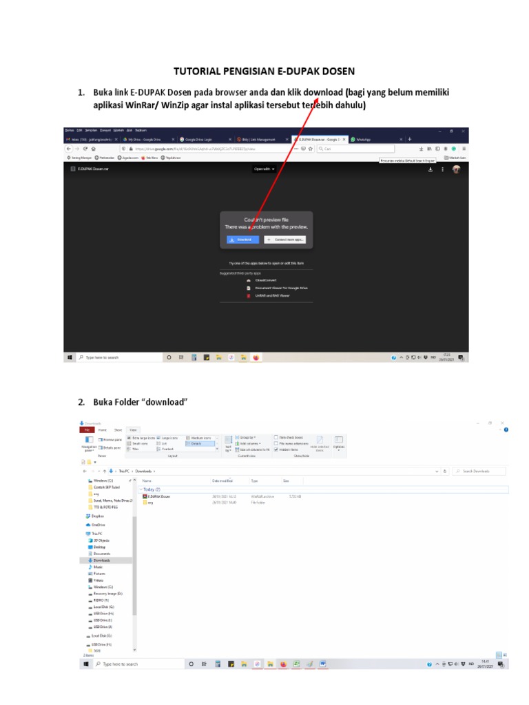 Panduan E-DUPAK Dosen | PDF | Karier & Perkembangan | Komputer