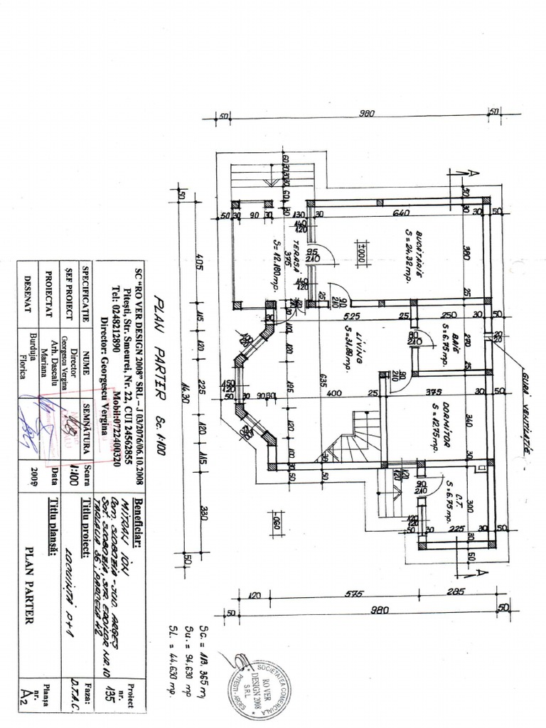 Plan Casa Parter PDF | PDF