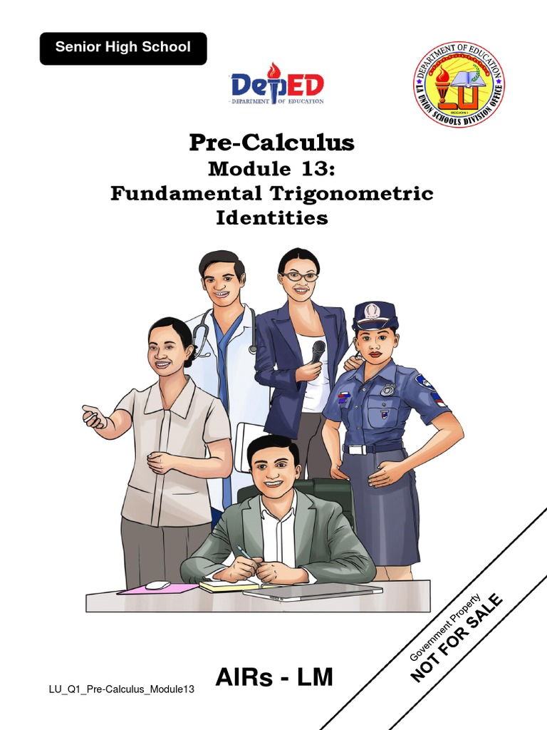 LM Pre Calculus Q2 M13 V2-Bustamante | PDF | Trigonometric Functions | Equations