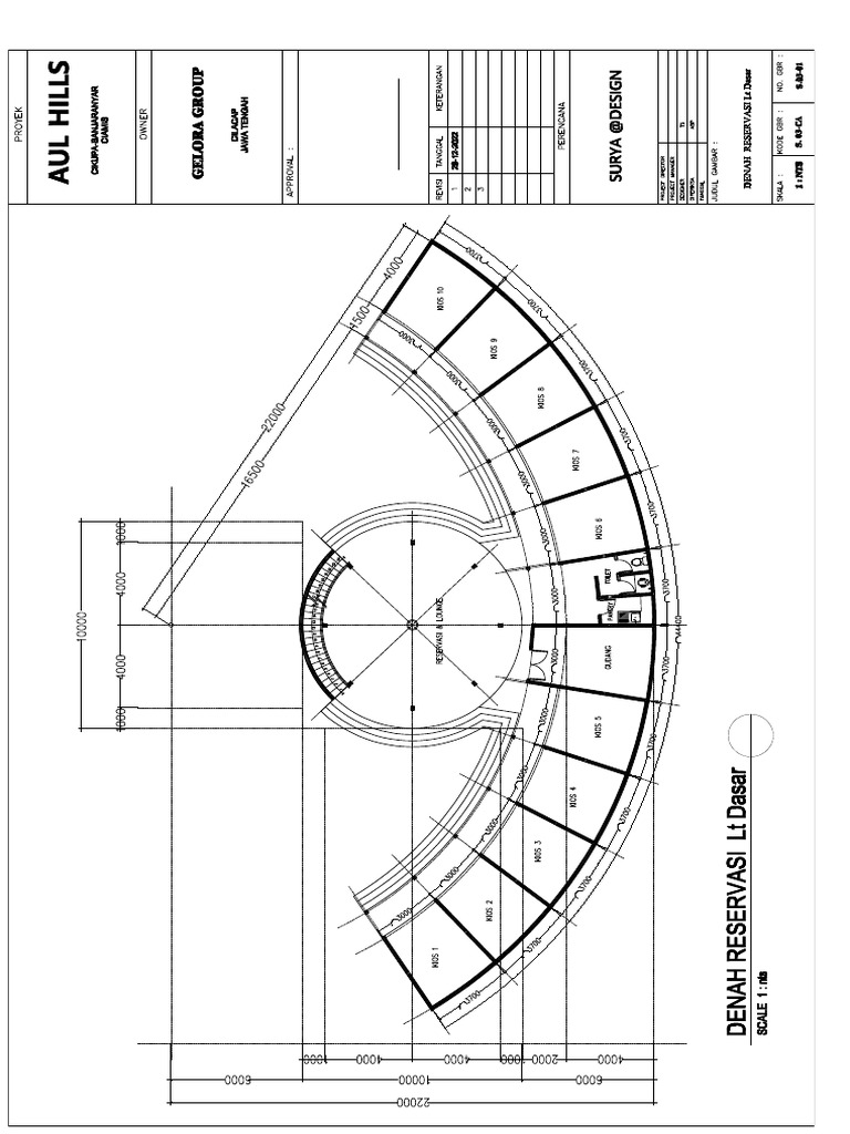 Denah Reservasi LT Dasar PDF | PDF