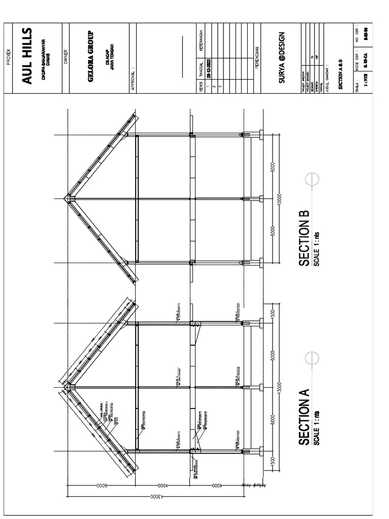 Gambar Potongan Reservasi PDF | PDF