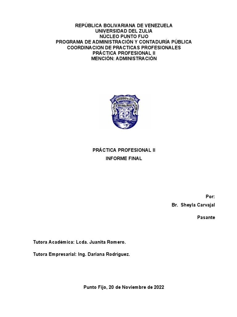 INFORME Práctica Profesional | PDF | Gestión de recursos humanos | Business